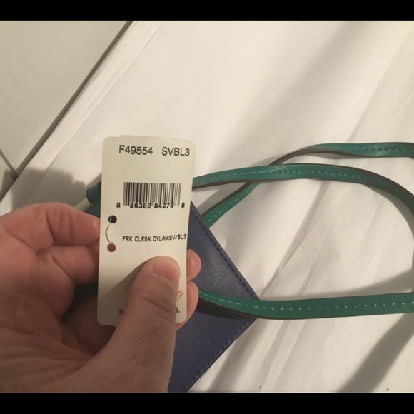 Coach | Bags | Retired Nwt Coach Dylan Crossbody Bluewhite | Poshmark